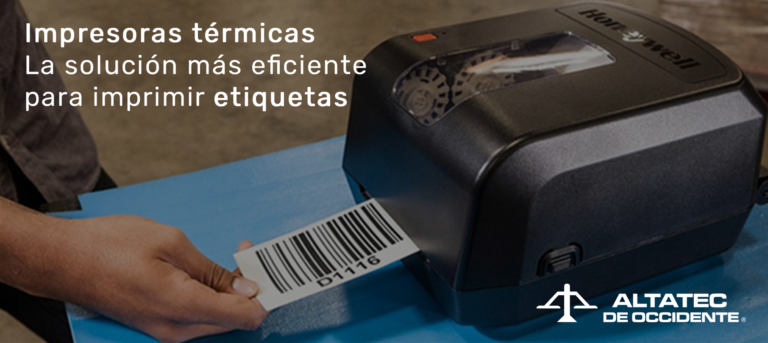 Impresoras térmicas: La solución más eficiente para imprimir etiquetas | Altatec